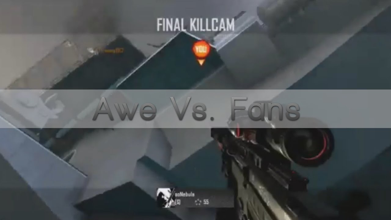 Awe Vs. Fans (Trickshot Battle) - YouTube