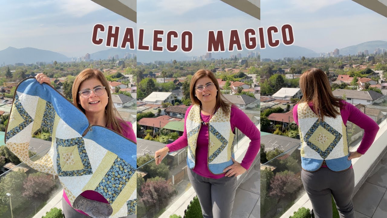 Chaleco mágico | Patchwork | Andrea Miani - YouTube