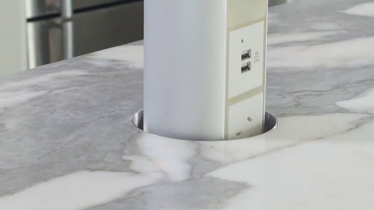 Point Pod: Fully-integrated power socket system - YouTube