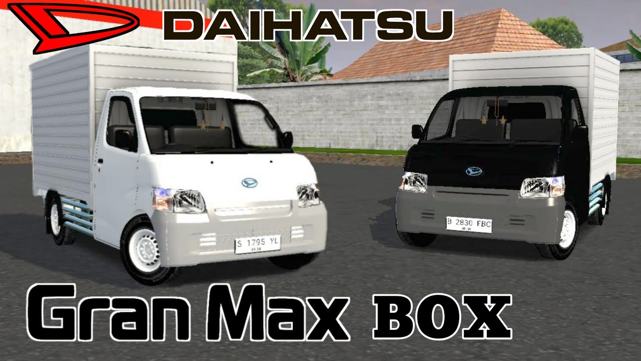 Mod Bussid Daihatsu Gran Max Box - YouTube
