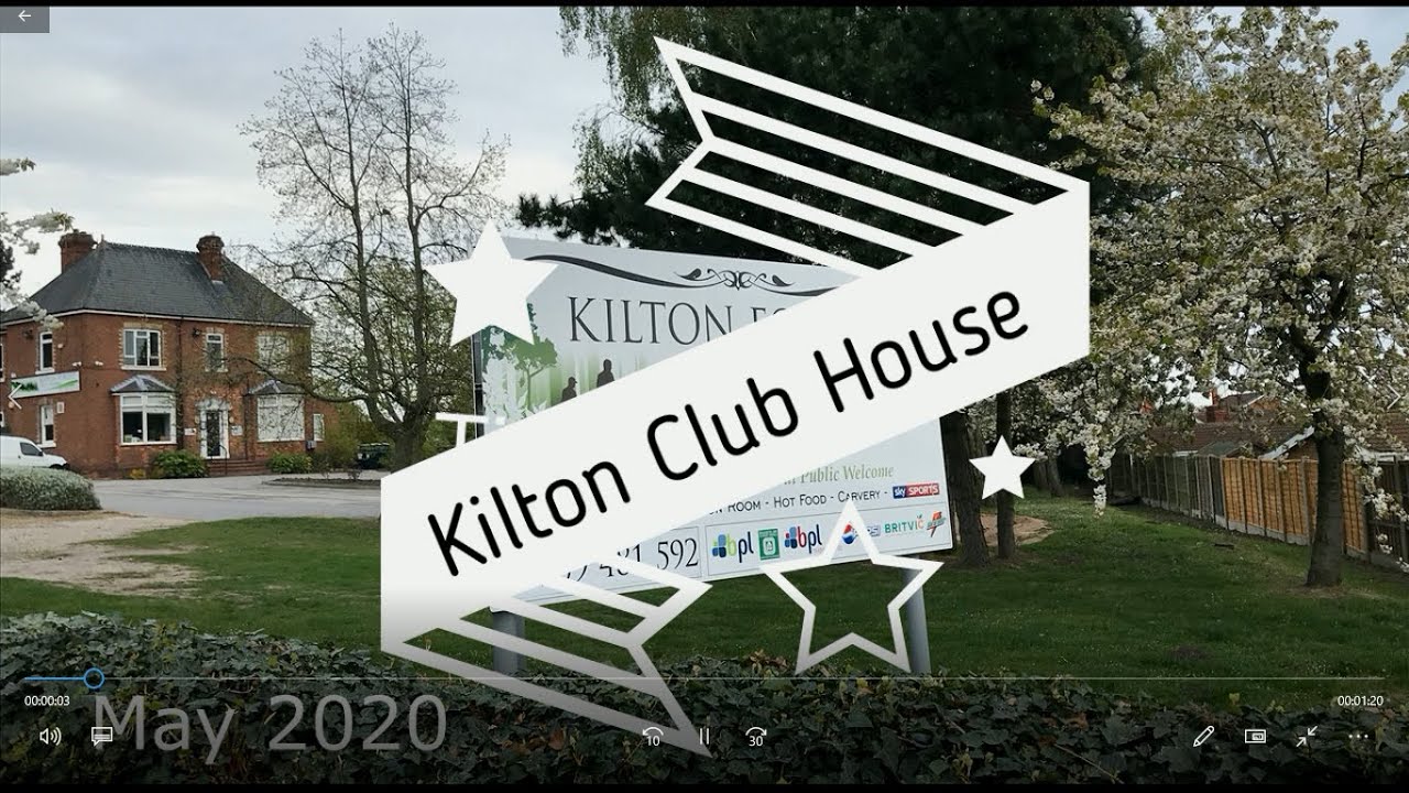 Fly Kilton Forest Golf Course The Club House - YouTube