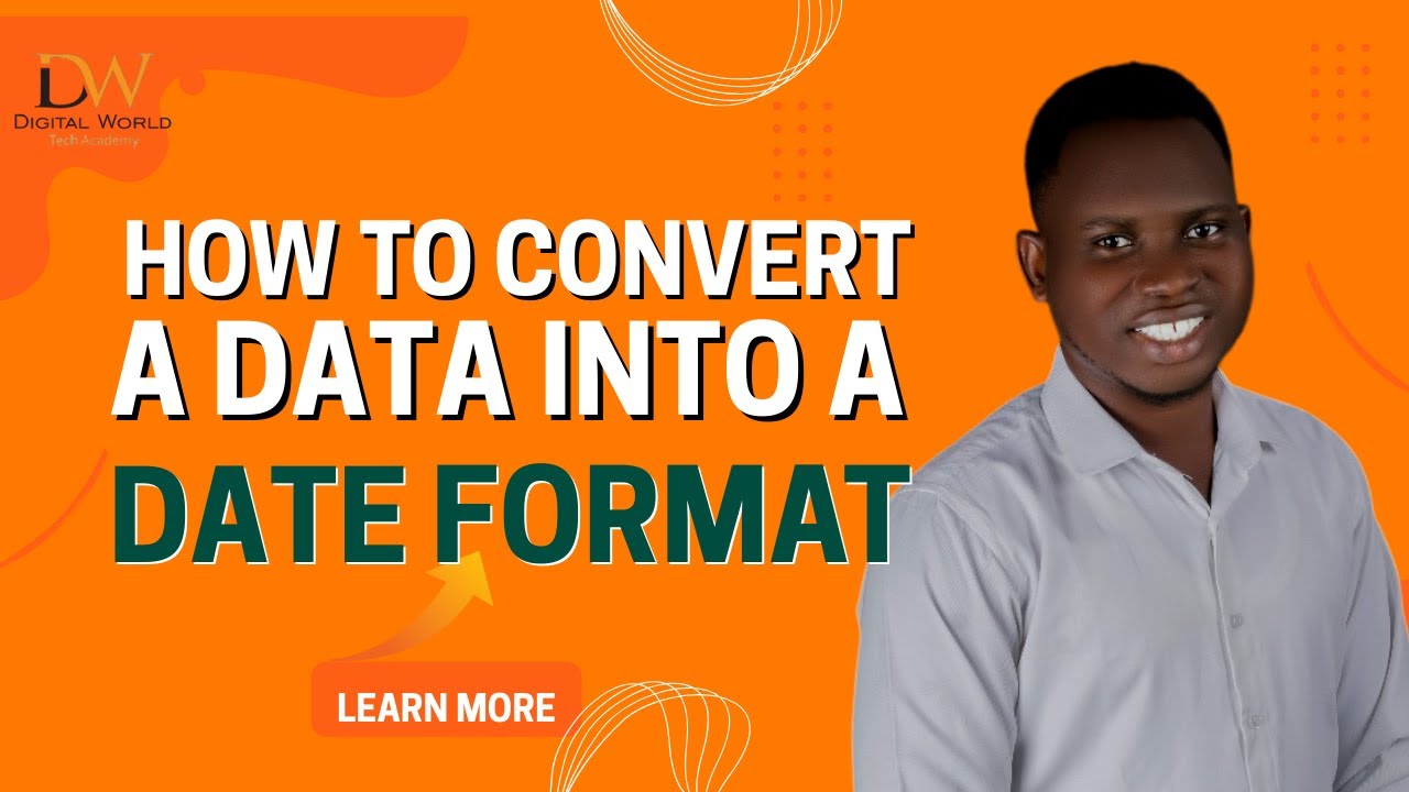 How to Convert Data to Date Format | Practical Excel Tutorial (Step-by ...