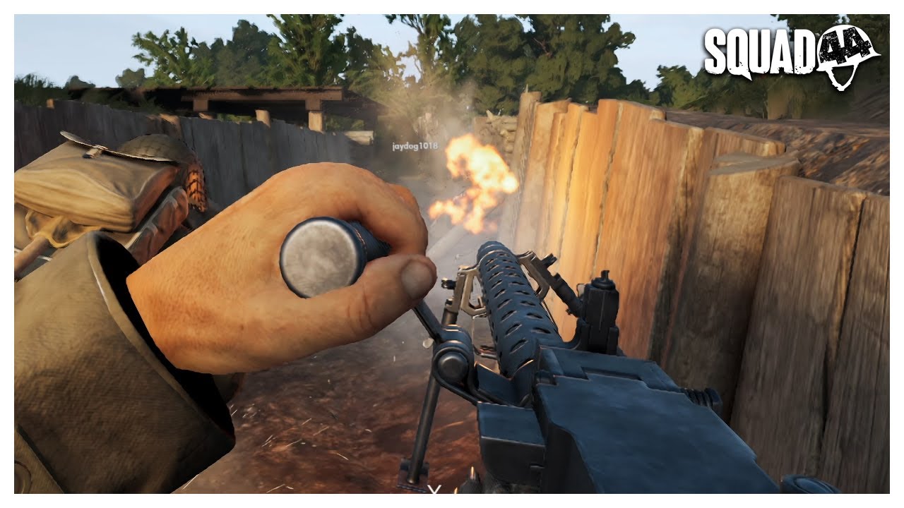 Machine Gunner Leading the Way! | Squad 44 - YouTube