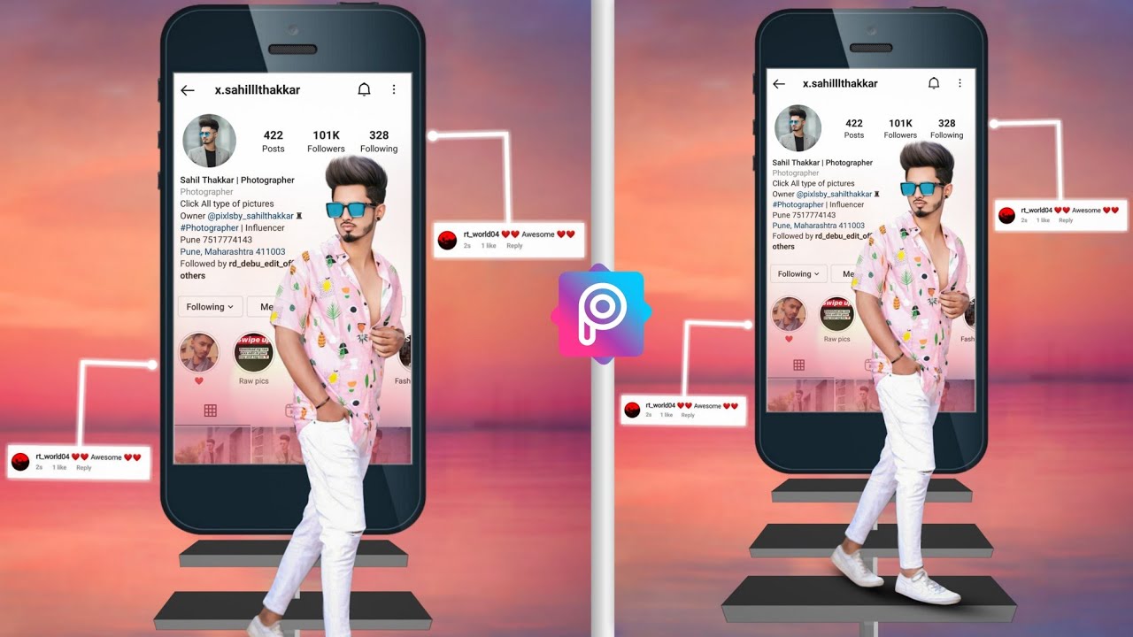 3D Mobile Instagram Effect | 2021 Instagram Effect Editing Tutorial ...