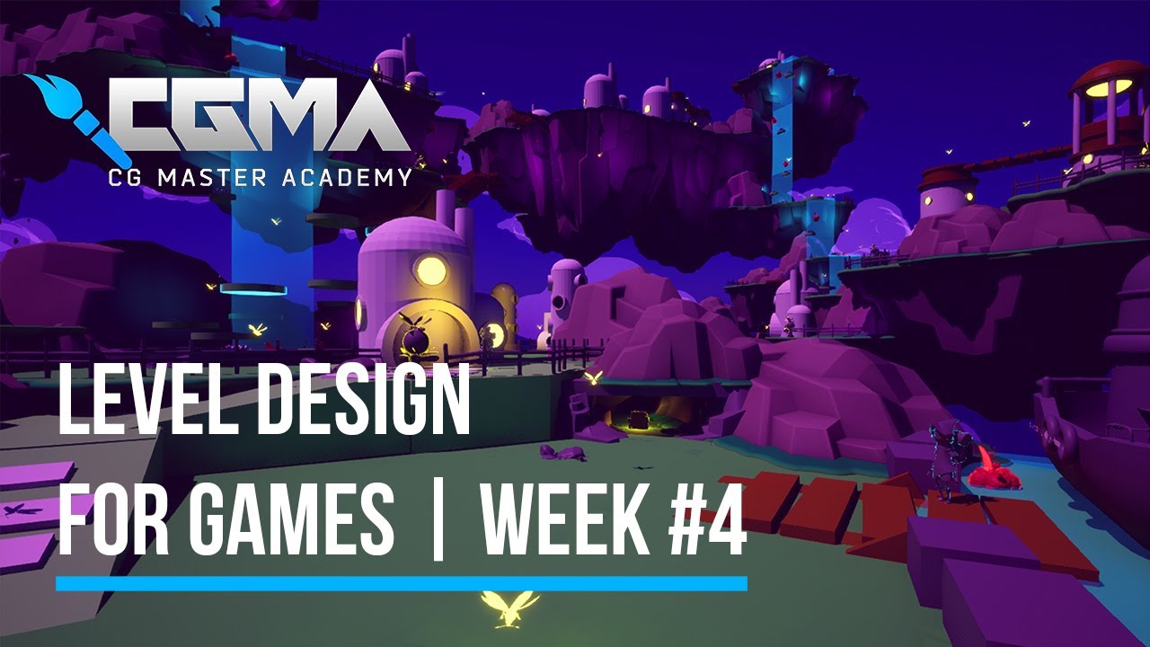 CGMA: Level Design For Games | Week 4 - Let's Make A Platformer! - YouTube
