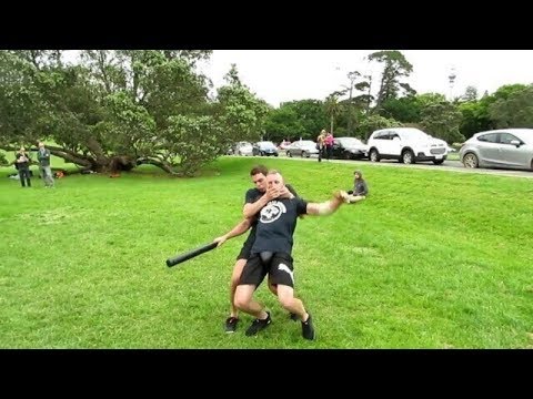 Krav Maga Auckland | Self Defence from Bat & Blunt Weapons - YouTube