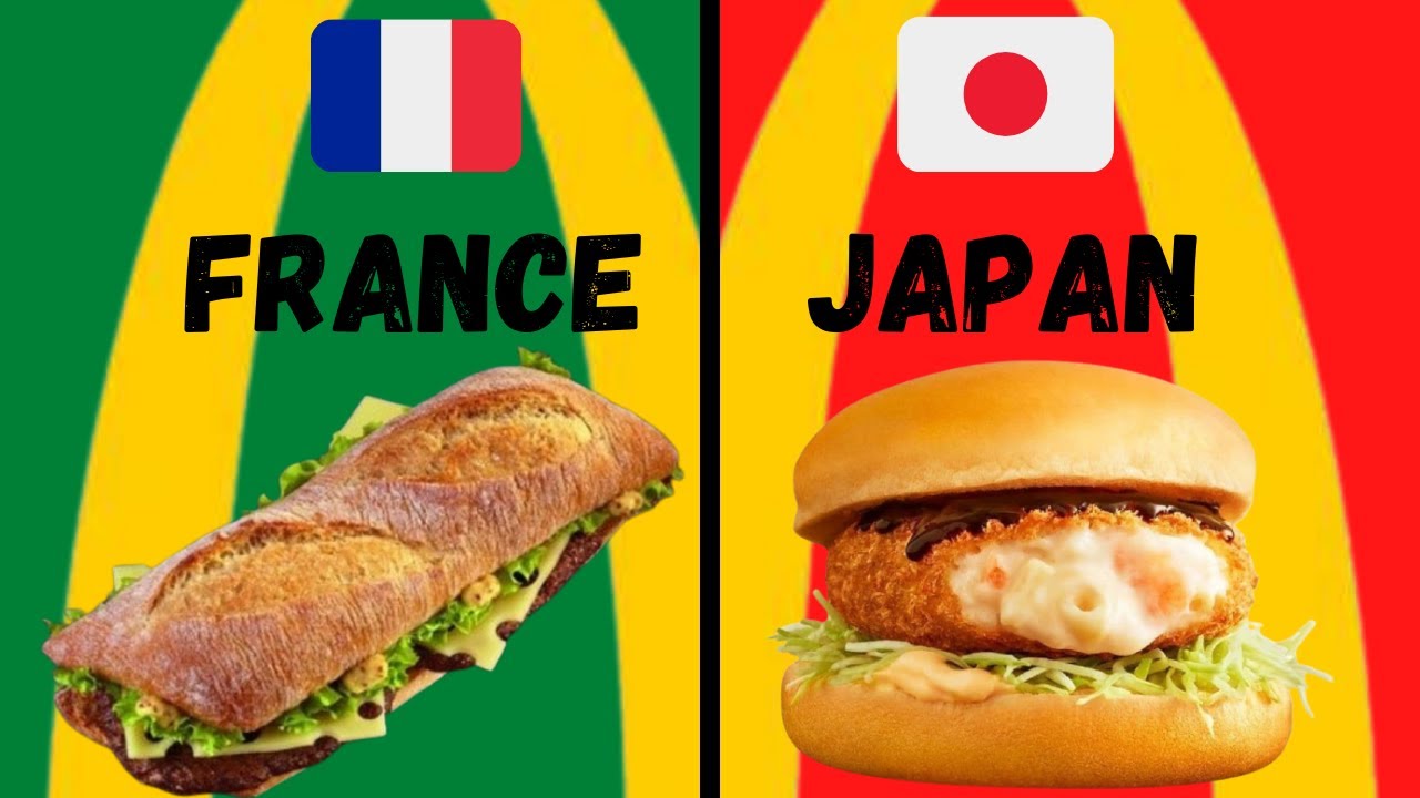 MC DONALD'S FOOD AROUND THE WORLD !!!! - YouTube