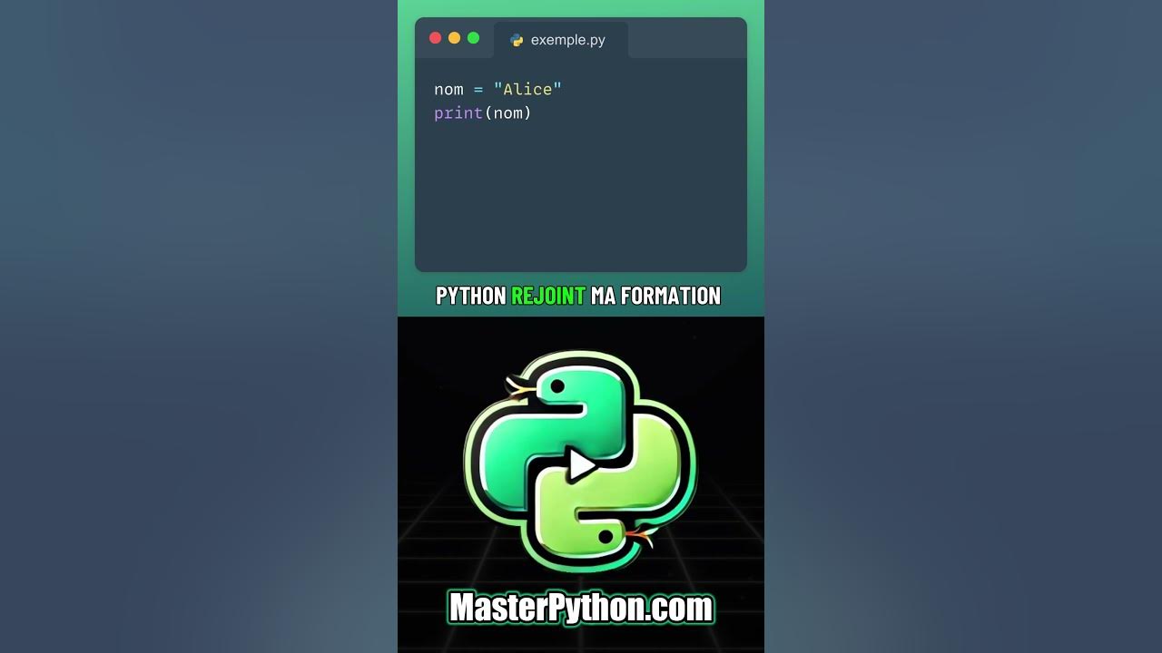 C'est quoi une variable en Python? - YouTube