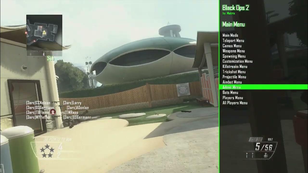 BO2 MatrixMods All Client Mod Menu for JTAG/RGH - YouTube