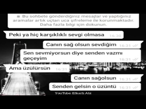 Milyonları Ağlatan Duygusal WhatsApp Konuşmaları #43 (💔😔🥀)