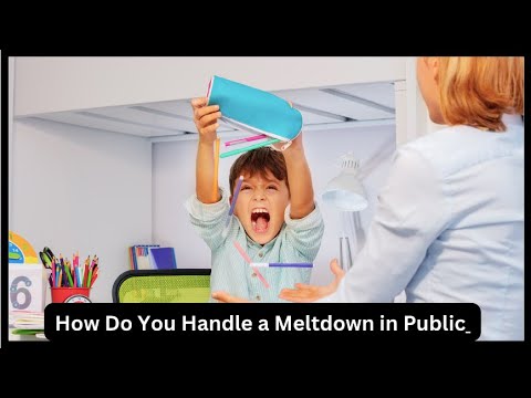 Autism -- How Do You Handle a Meltdown in Public - YouTube