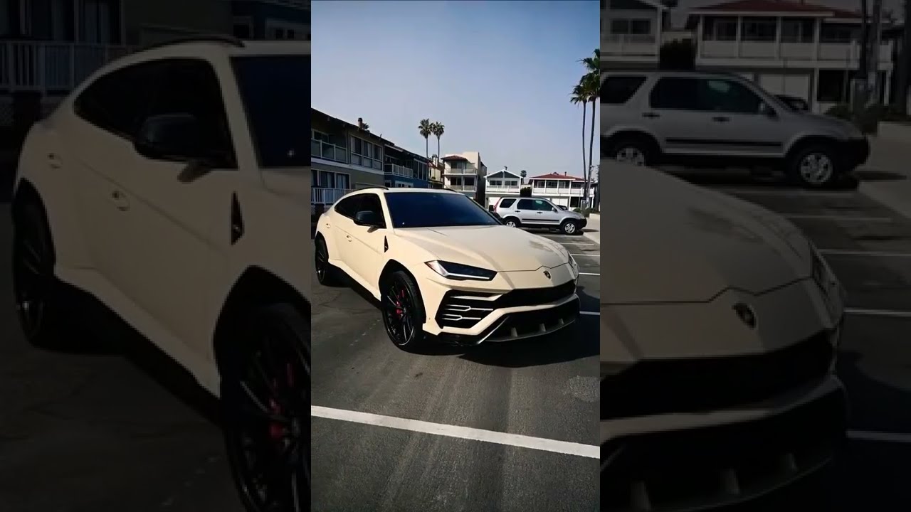 Tan Lamborghini Urus - YouTube