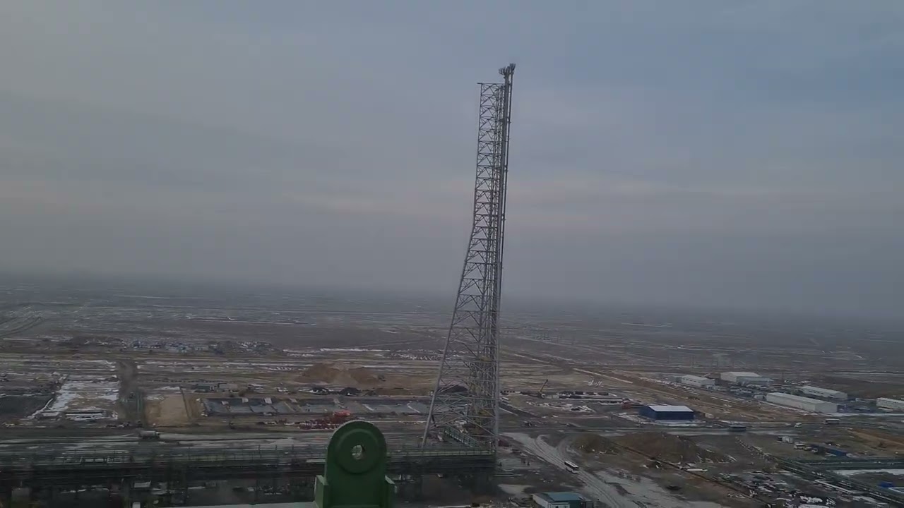 Kazakhstan, Atyrau, Tengiz, FGP project - YouTube