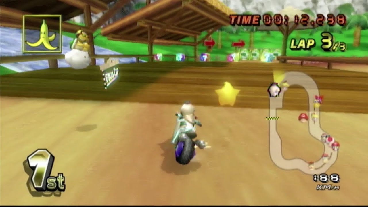 Mario Kart Wii 400cc Shell Cup Rosalina Flame Runner Gameplay - YouTube