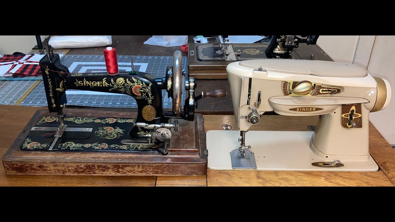 Vintage Singer 500a "The Rocketeer" Clean Up - YouTube