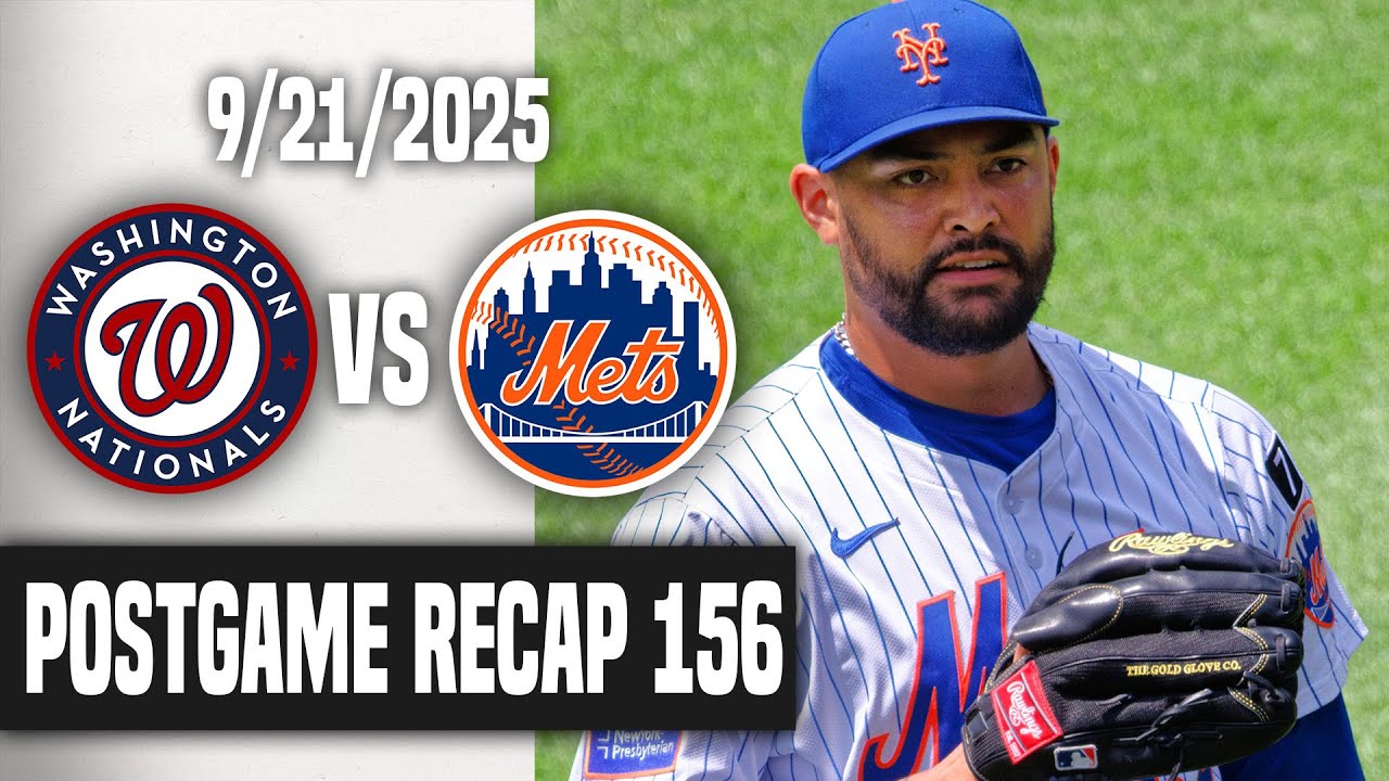 Mets Fan Reaction Game 156 | WSH-3 NYM-2! THE METS NO LONGER CONTROL THEIR DESTINY! RANT! - YouTube