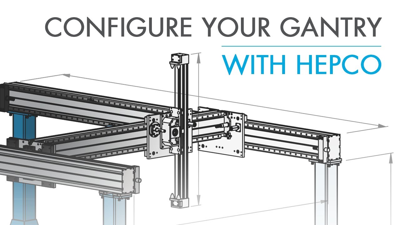 Configure Your Gantry With Hepco | HGS Gantry Configurator - YouTube