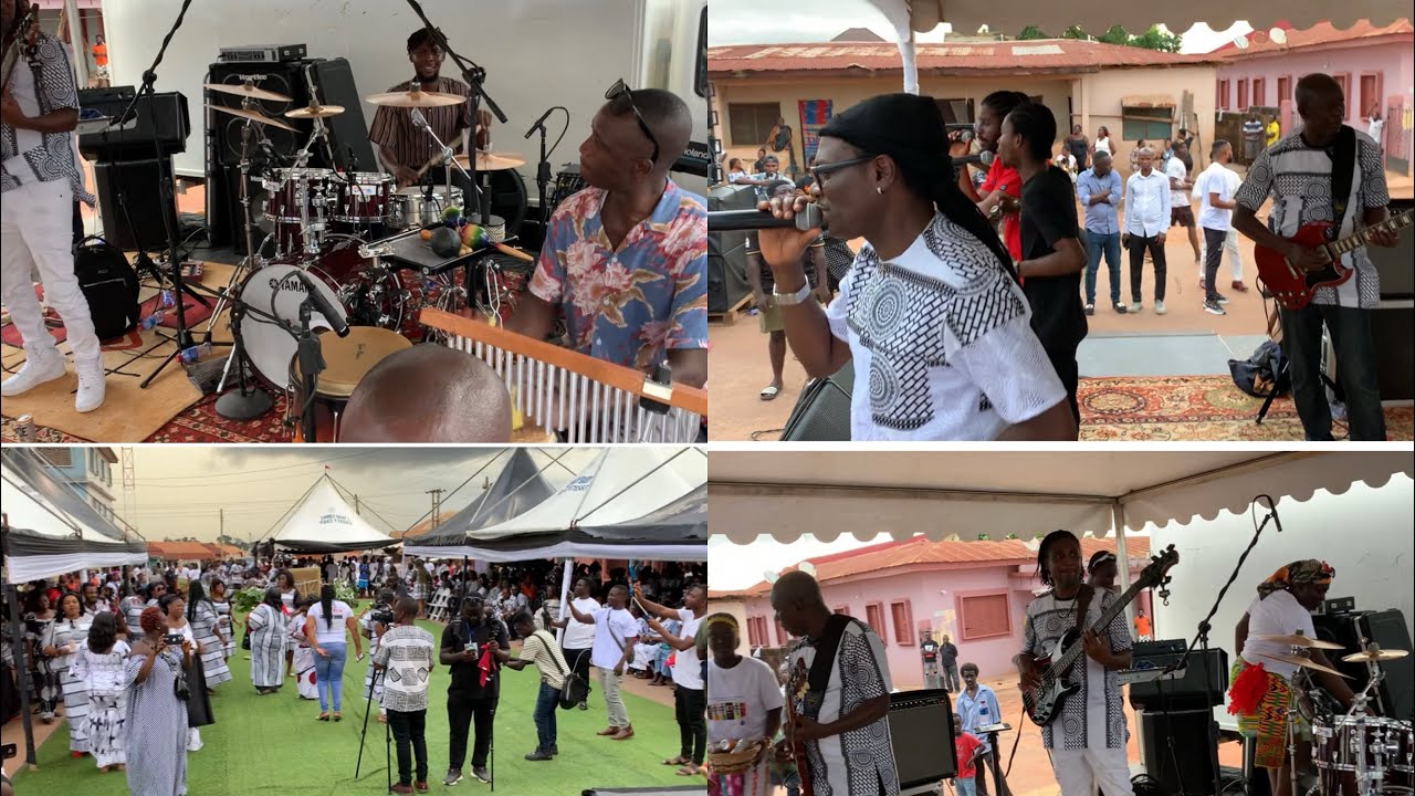 Dan Grahl🎸,Amarh Pino🎤,Bisdrum🥁Great highlife jam🔥🎉Enjoy it ️# ...