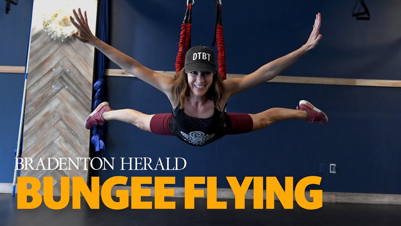 Bungee Flying With Jessica Currin - YouTube