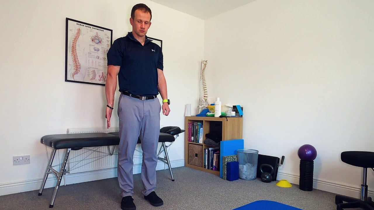 Shoulder internal and external rotation in neutral - YouTube
