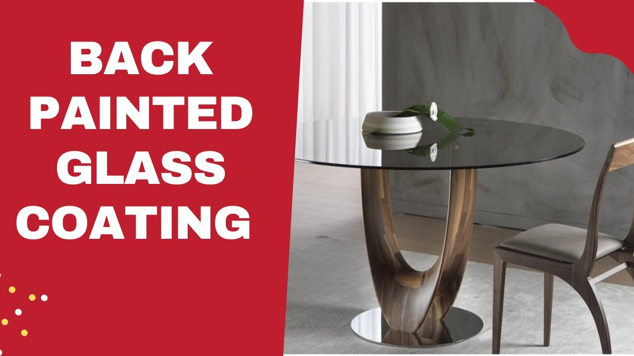 Tempered glass coating, Glass painting techniques - YouTube