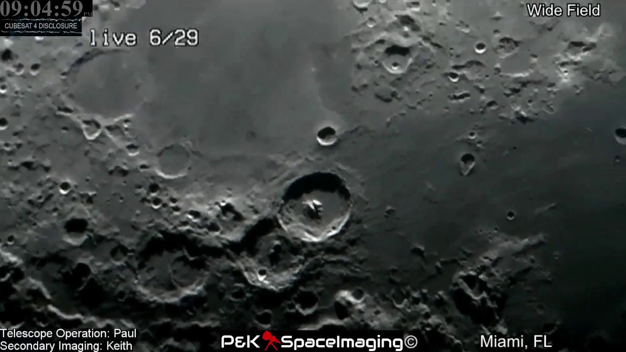 THE MOON: Live Stream 6-29-17 (Moonset) 39.8% Illuminated w/ BillNY ...