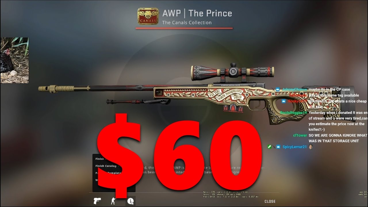 $60 Awp Prince - YouTube