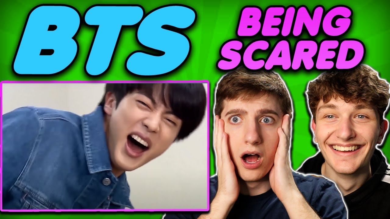 BTS Being Scared REACTION!! - YouTube