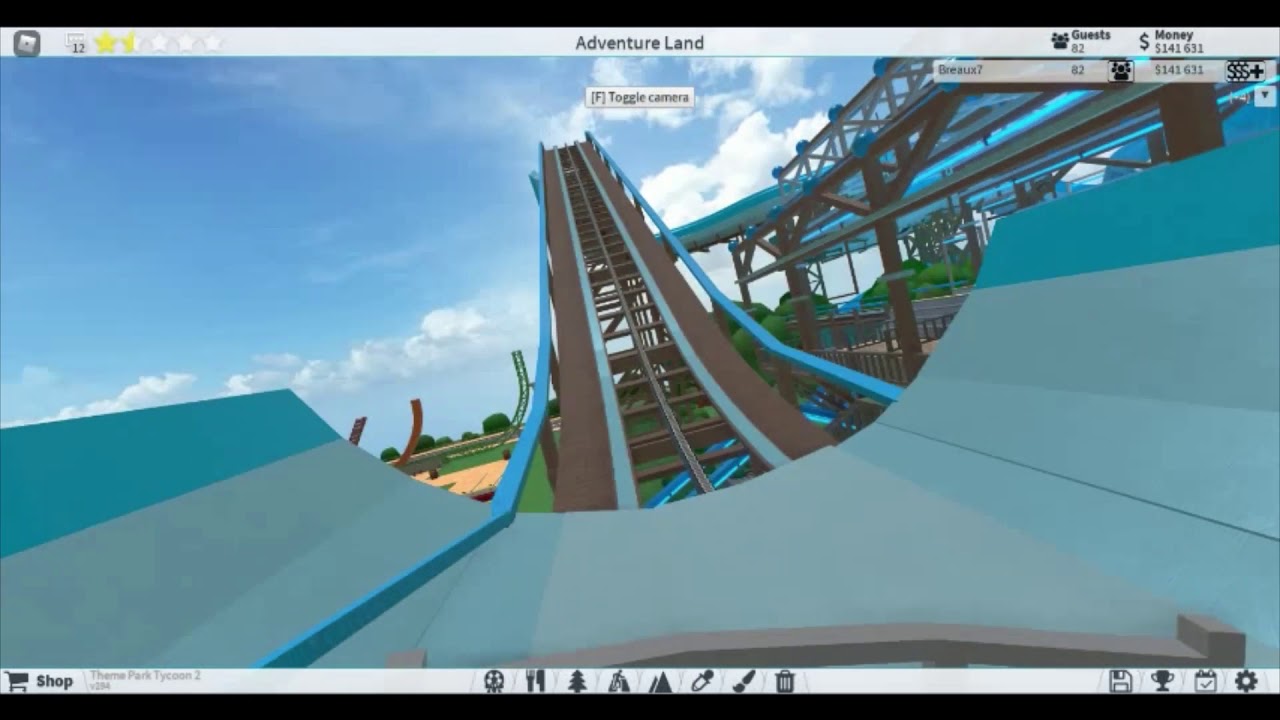 Dolphin Dash | By: bigtiger135 | Theme Park Tycoon 2 - YouTube
