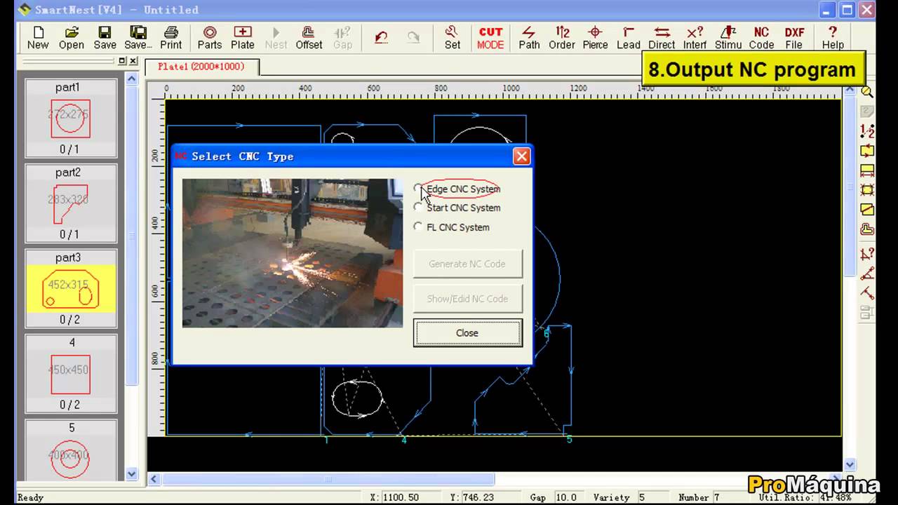 Videotutorioal del software de nesting SmartNest - YouTube