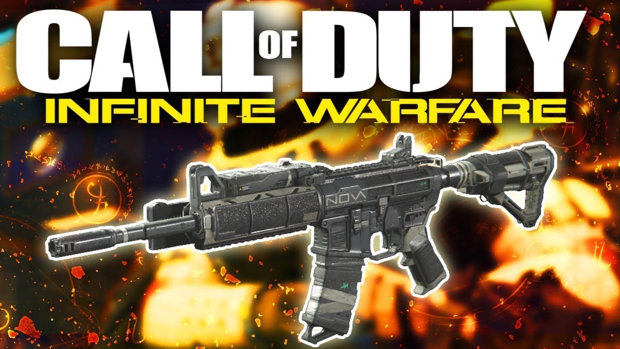 Call of duty Infinite warfare: Jugando con solo el arma NV4 - YouTube