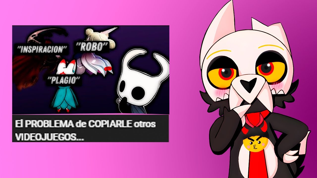 Reaccionando a El PROBLEMA de COPIARLE otros VIDEOJUEGOS y otros videos ...