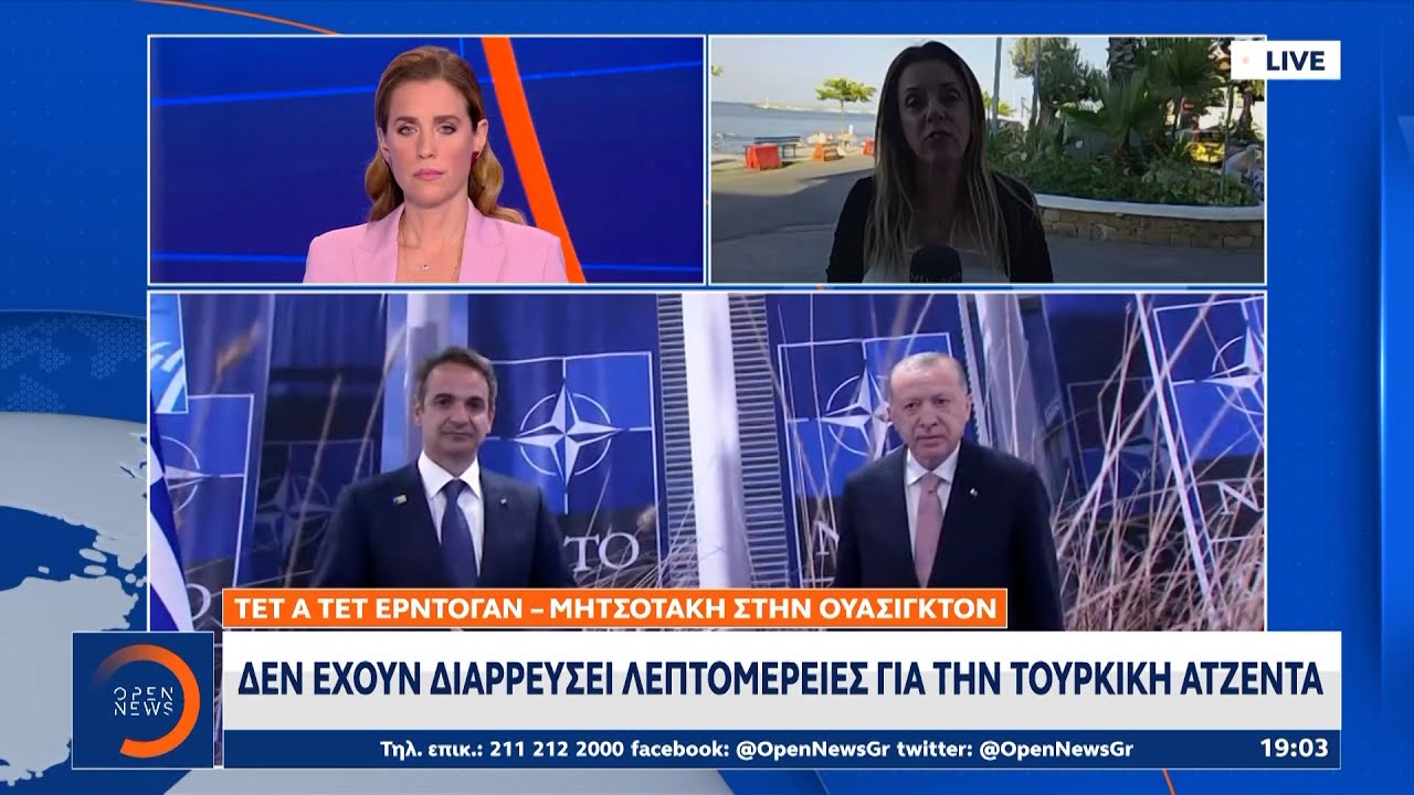 Τετ α τετ Ερντογάν - Μητσοτάκη: Δεν έχουν διαρρεύσει λεπτομέρειες για ...