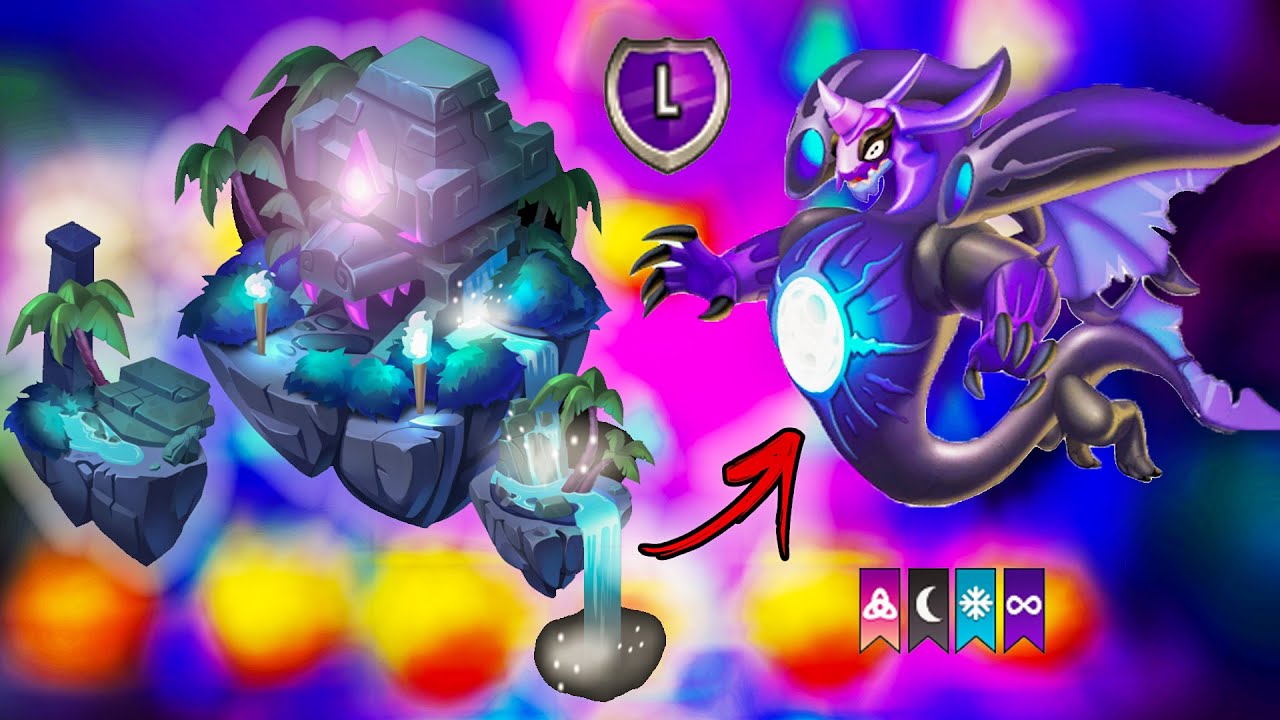 TUDO SOBRE A ILHA DA LUA CHEIA! +MAPA! DRAGÕES LUNARES! DRAGON CITY ...