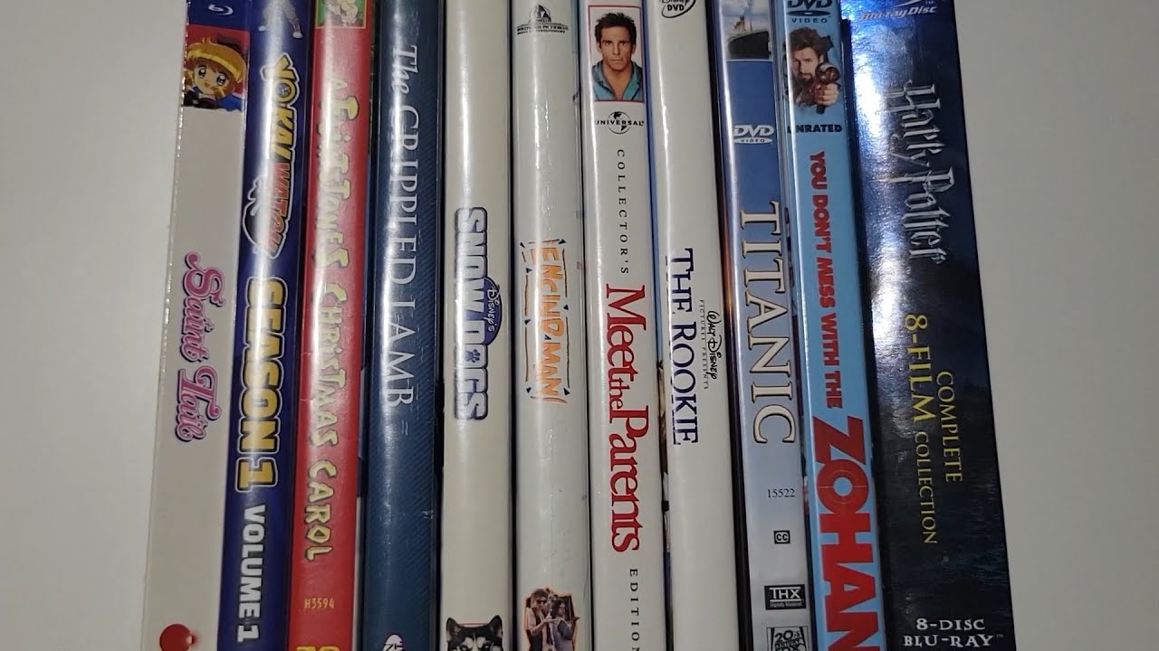 April 2023 DVD & Game Collection Update - YouTube