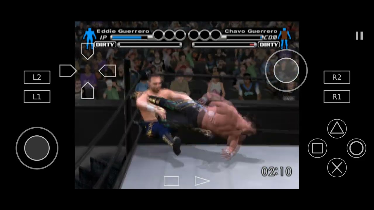 WWE SMACKDOWN VS RAW 2004 EDDIE GUERRERO VS CHAVO GUERRERO - YouTube