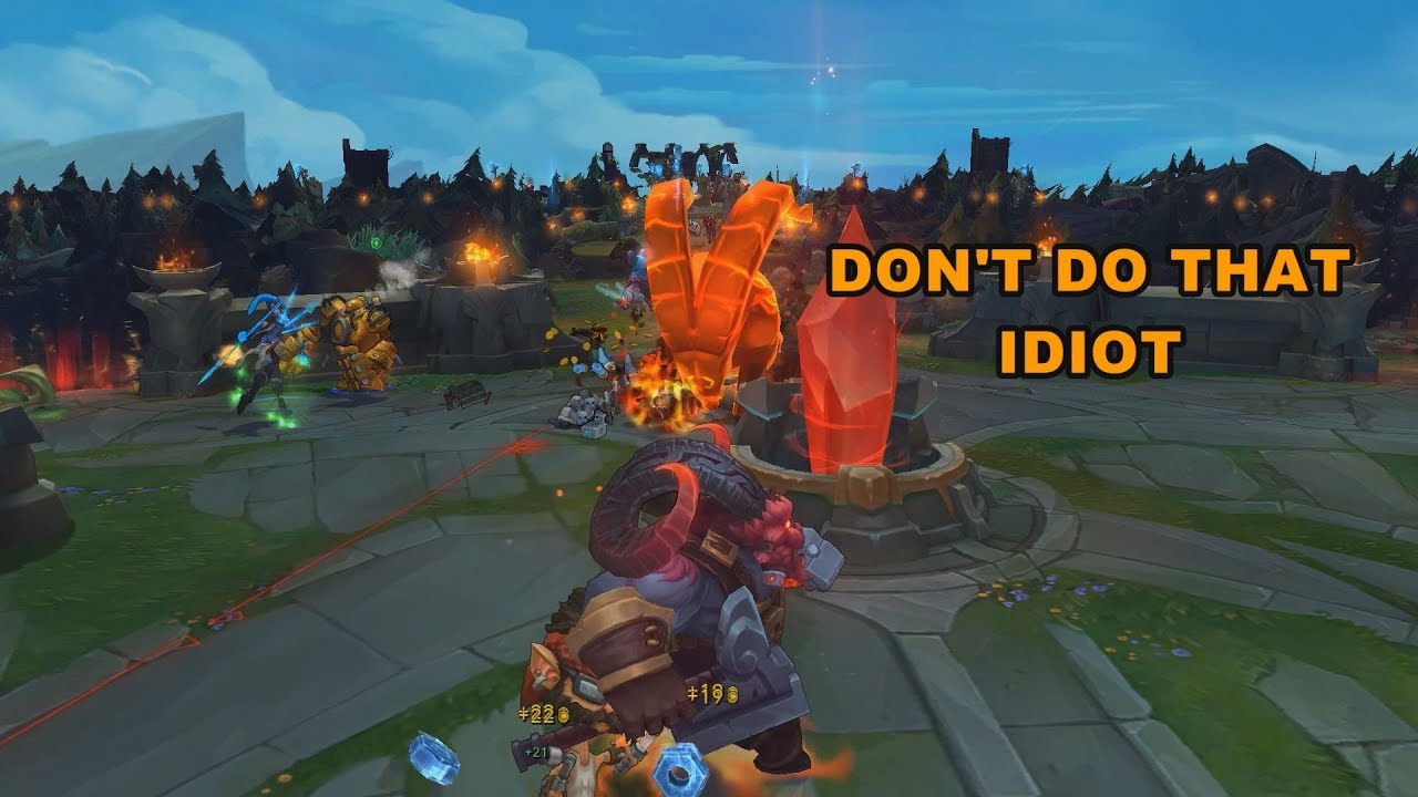 [LOL] 오른 꿈나무의 오른 하는 법 / Ornn funny moment - YouTube