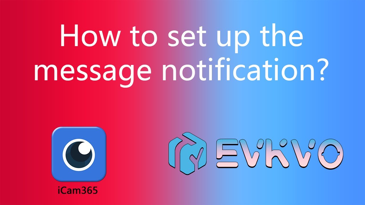 How to set up the message notification? - YouTube
