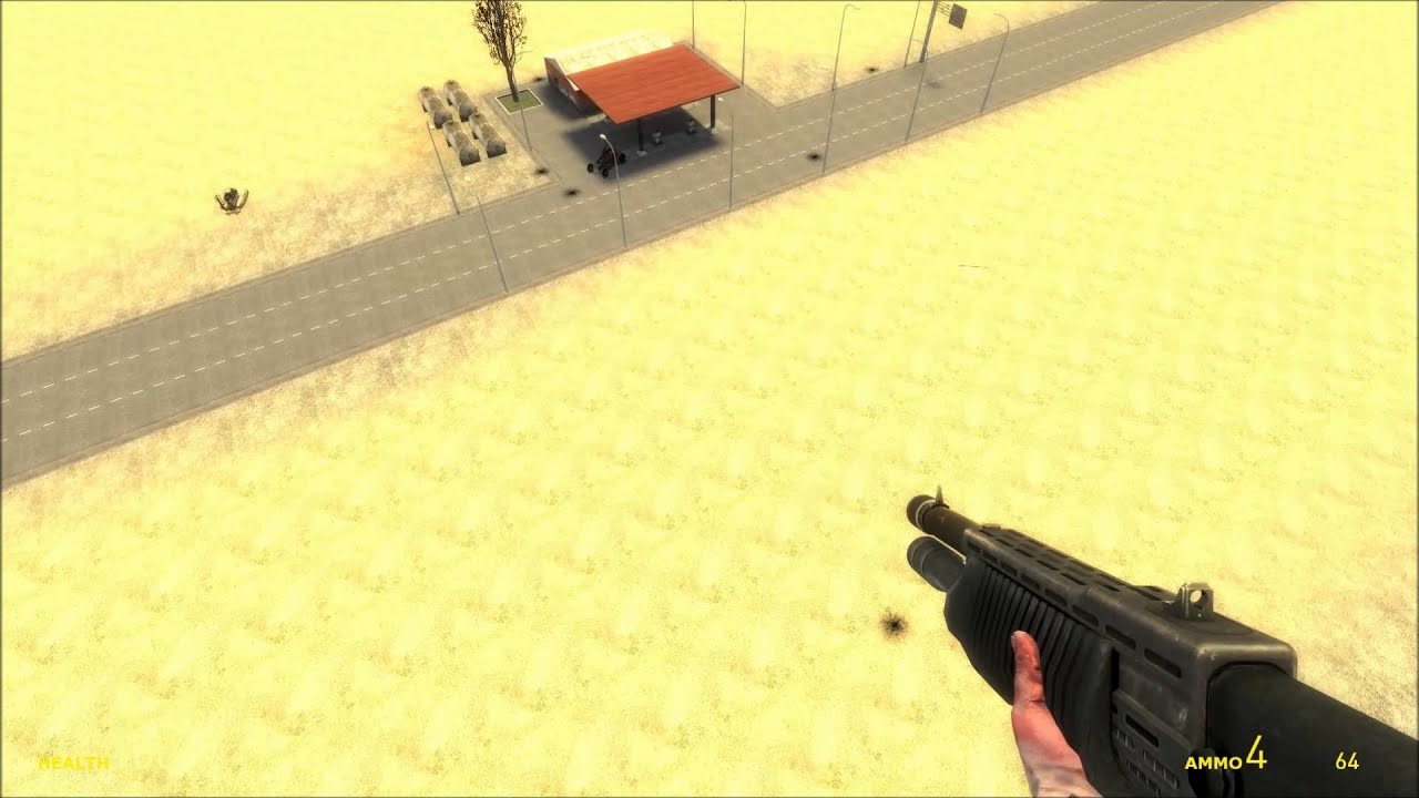 GMOD Conquest #2: Big D's Gas Station - YouTube