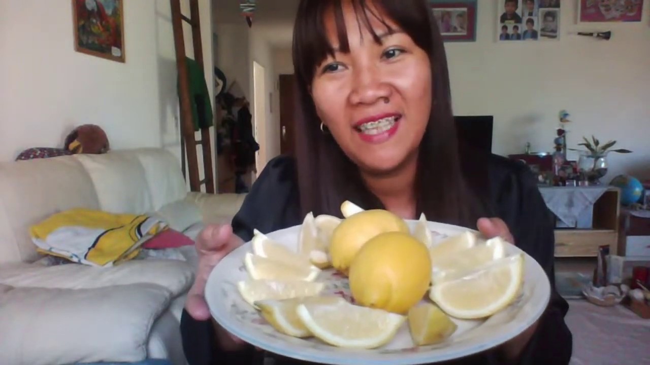 Eating Lemon Challenge Without any Reaction. - YouTube