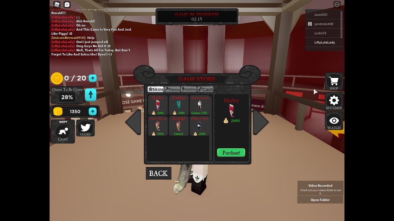 Trying Out The New Game Ronald! (Roblox) - YouTube