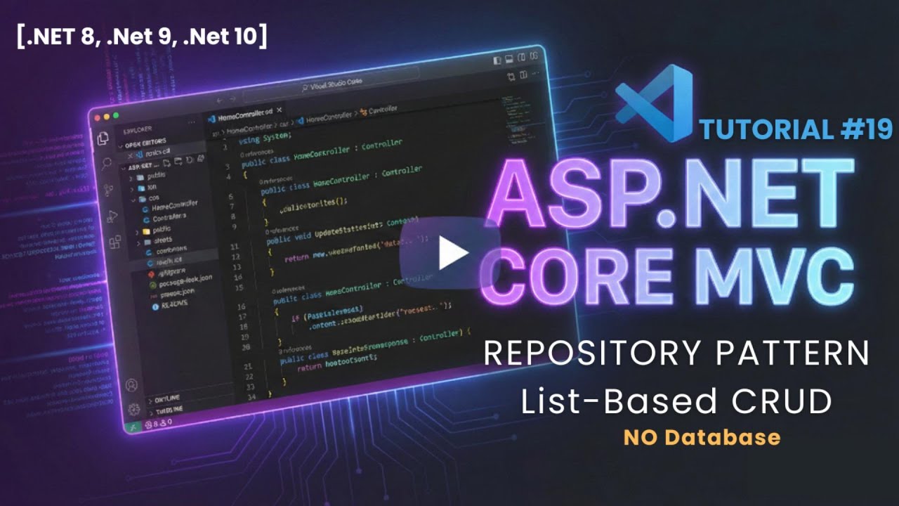 Repository Pattern Explained | List-Based CRUD in ASP.NET MVC (Beginner ...