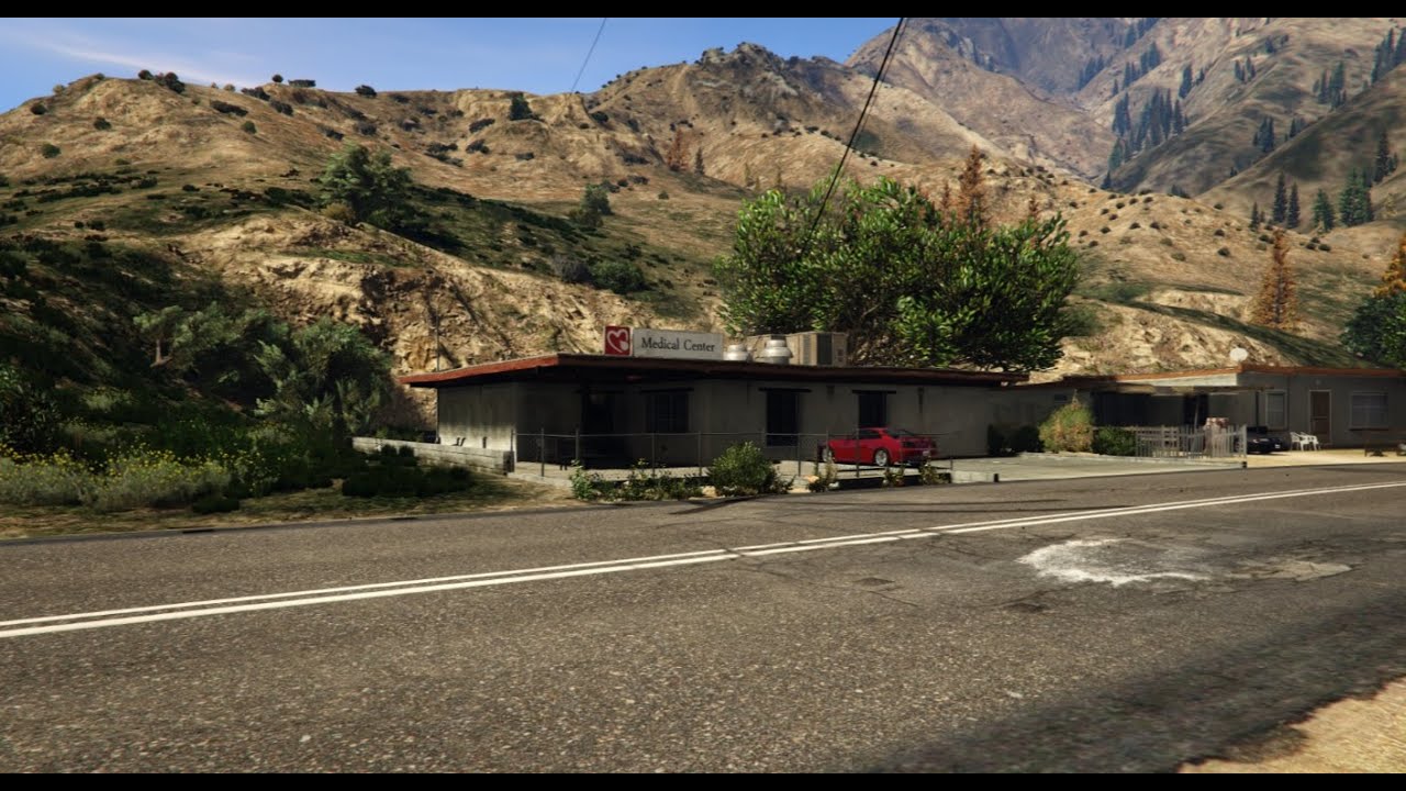 Popcorn Roleplay - Grapeseed Clinic FiveM MLO - YouTube
