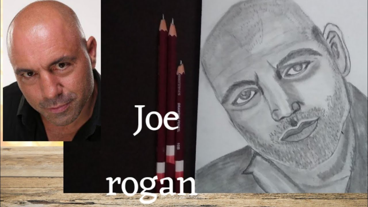 HOW to draw joe rogan drawing with pencil/Drawing joe rogan - YouTube