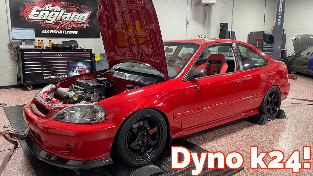 k24 Em1 Build hits the Dyno! 🎥🏋🏽‍♂️ - YouTube