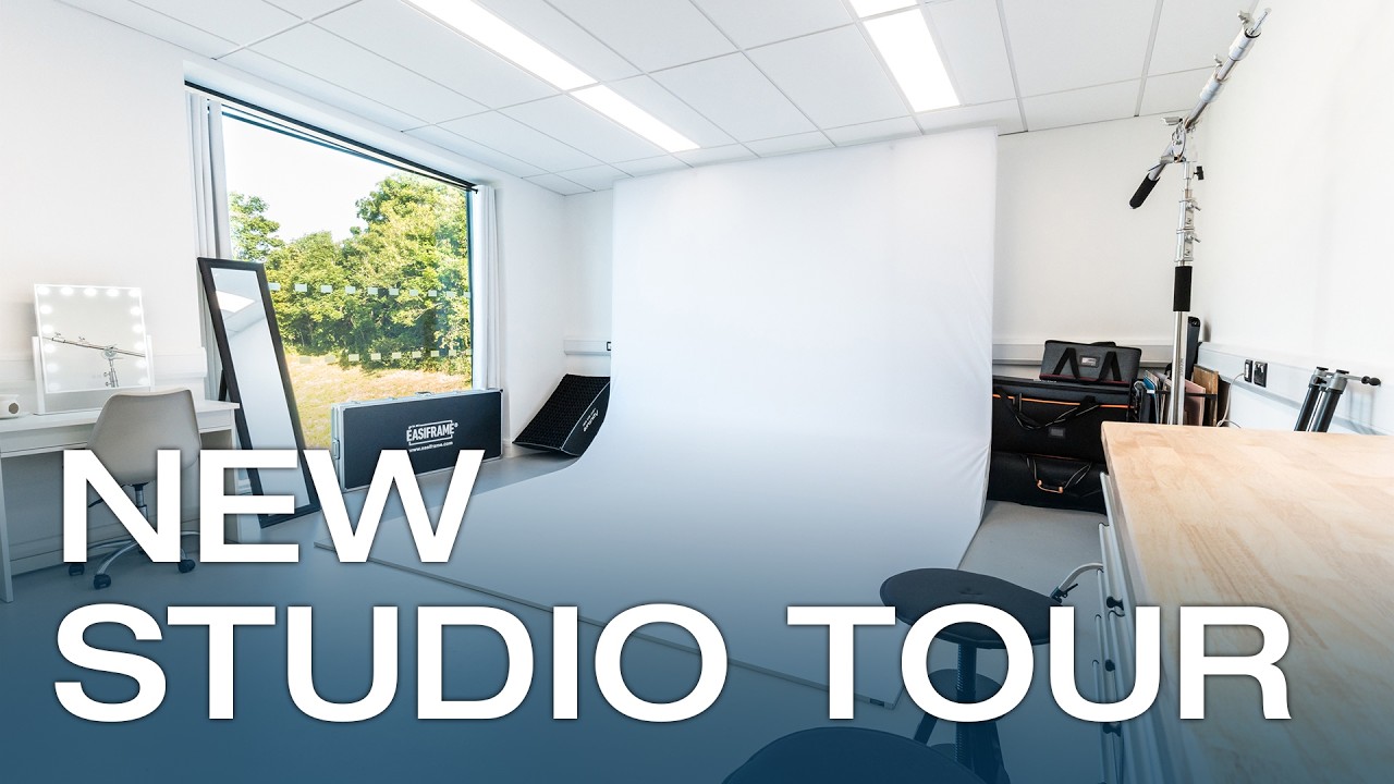 My First Photography Studio | Full Studio Tour - YouTube