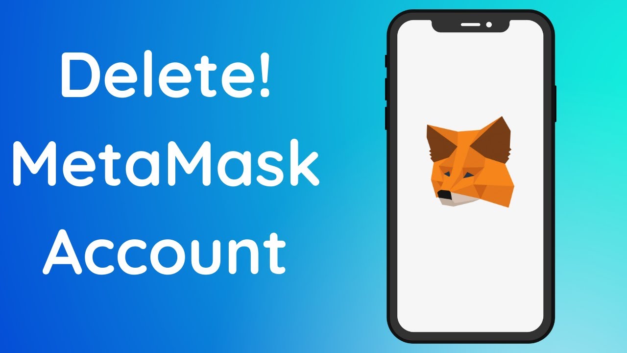 How to delete MetaMask account 2022 | Delete account permanently on ...