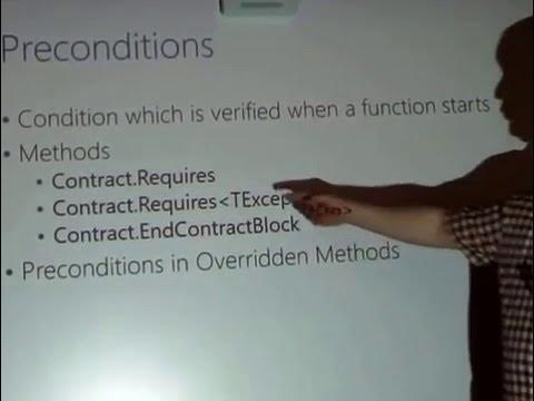 Defensive programming in .NET with Code Contracts. Part 1 - YouTube