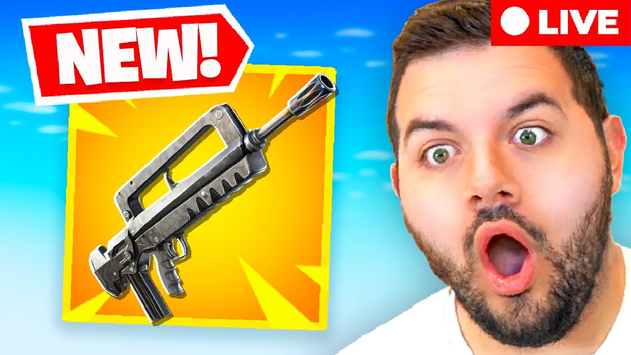 🔴LIVE - THE BURST AR IS BACK IN FORTNITE! FUN SQUADS WITH SYPHER ...