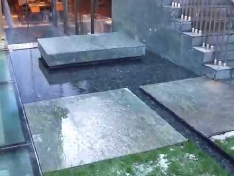 FOUNTAIN, RILL & WATER WALL - YouTube